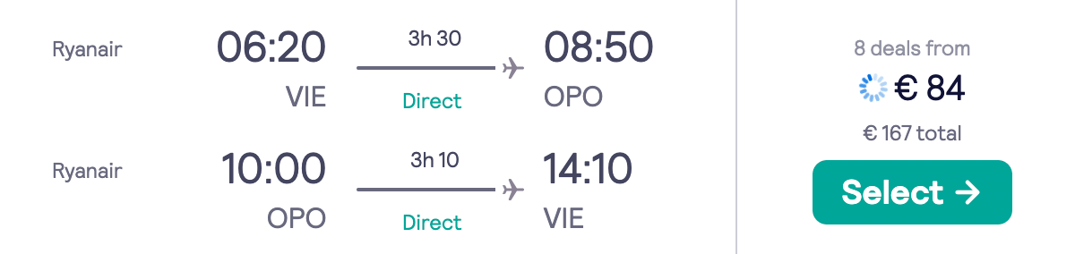 Porto city break for €148 p.p: flights from Vienna + 2-night stay in ...
